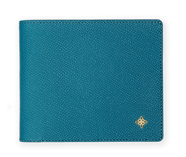Cuvierr - Riviera Blue Bi-Fold Wallet